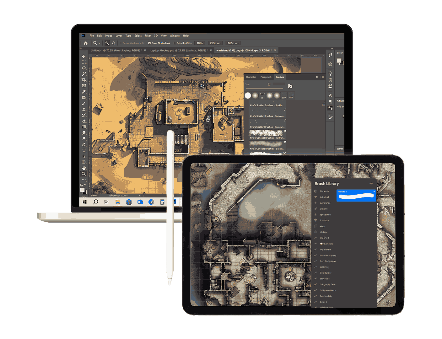 Fantasy Map Bundle with 2500+ Pro Tools – Epic Map Maker